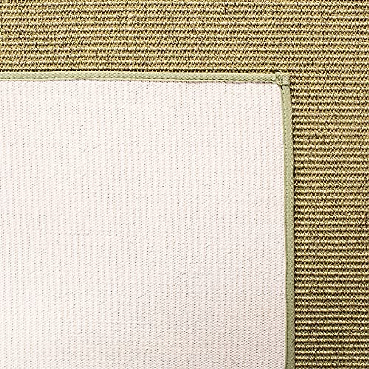 MARTHA STEWART x SAFAVIEH 2'3" x 12' Green MSR9501Y Farmhouse Sisal & Jute Runner Rug