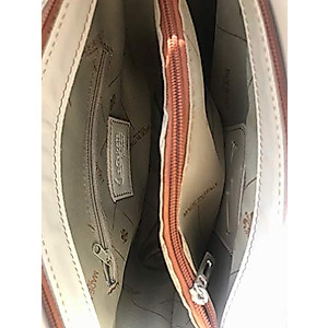 LaGaksta Easy Carry Backpack Purse Beige Tan