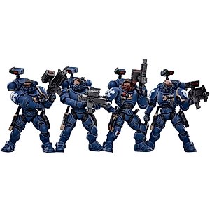 HUAXI DARK SOURCE(HAINAN)TECH JOYTOY Warhammer 40K ULTRAMARINES INCURSORS 1/18 FIG, Multicolor