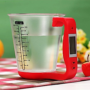 LCD Digital 1KG Measuring Cup Kitchen Scale
