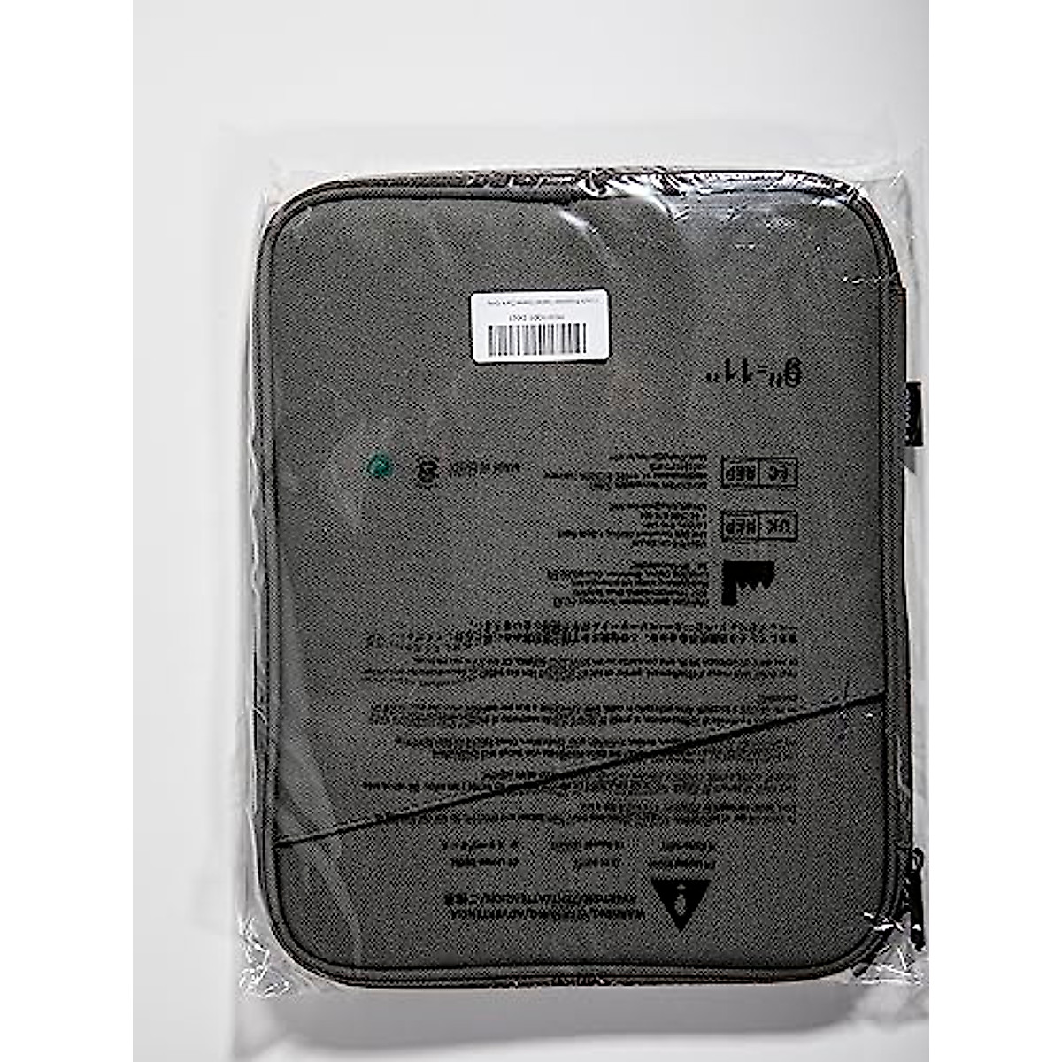 MoKo 9-11 Inch Tablet Sleeve Case,Fits iPad Air 5/4th 10.9,iPad Pro 11 M2 2022-2018,iPad 10th 10.9 2022,Galaxy Tab S9 11,Tab S8/A8/A7 2022,Protective Bag Carrying Case with Pocket, Dark Gray