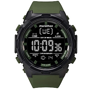 Timex Mens Digital Watch with Resin Strap TW5M22200