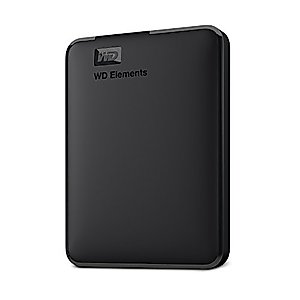 Western Digital 1TB Elements Portable External Hard Drive - USB 3.0 - WDBUZG0010BBK-WESN (Renewed)