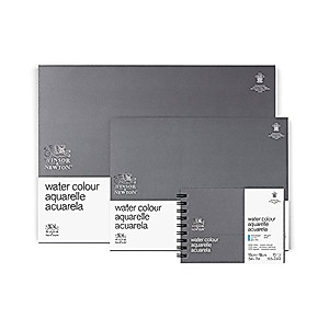 Winsor & Newton Professional Watercolor Paper Journal, Cold Pressed 140lb, 5x7, White