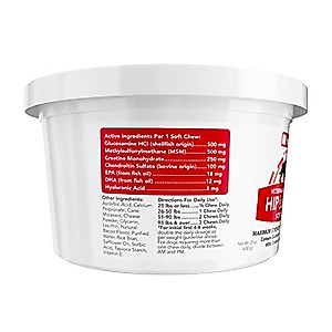 Nootie Maximum Strength Hip & Joint Soft Chews for Dogs - 120 Count