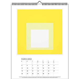 Homage to the Square 2023 Wall Calendar