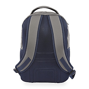 Nautica Backpack, Grey/Navy, 18"