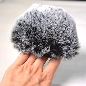 Bestshoot Microphone Windscreen Shield, Professional Microphone Furry, Windscreen Muff Wind Cover Compatible with Blue Yeti