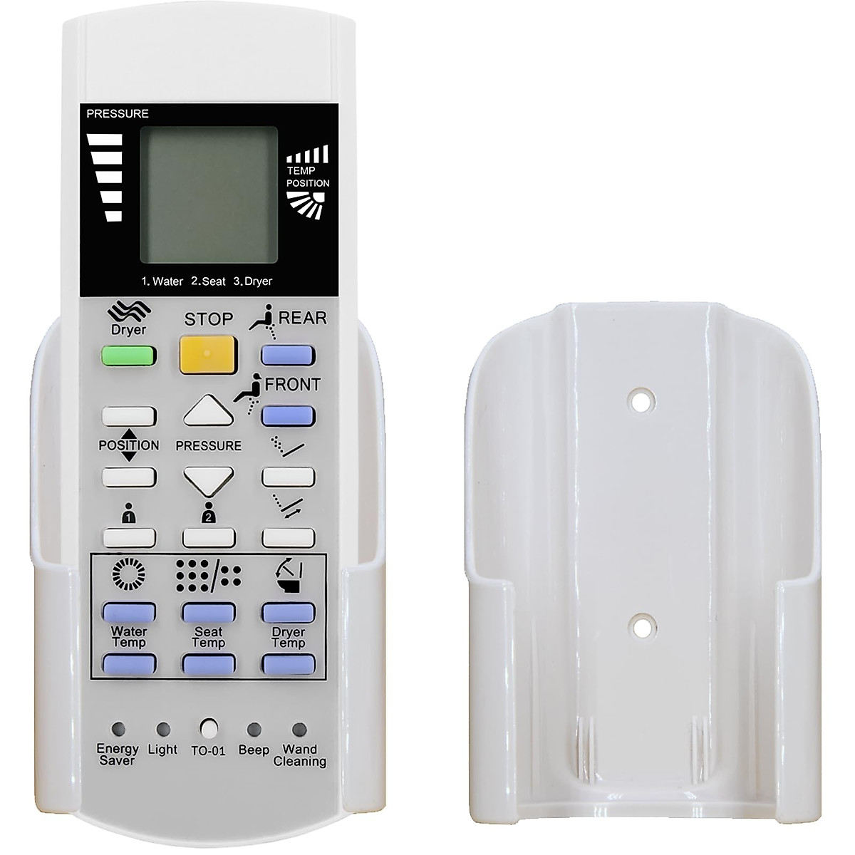 Replacement Remote Control for TOTO Washlet Neorest Bidet Toilet Seat THU6210 MS922CUMFG G450 TCF894CG TCF895CG TCF896CG TCF897CG WASHLET RG TCF34270GEU TCF34170GEU TCF34120GEU TCF34120GGB