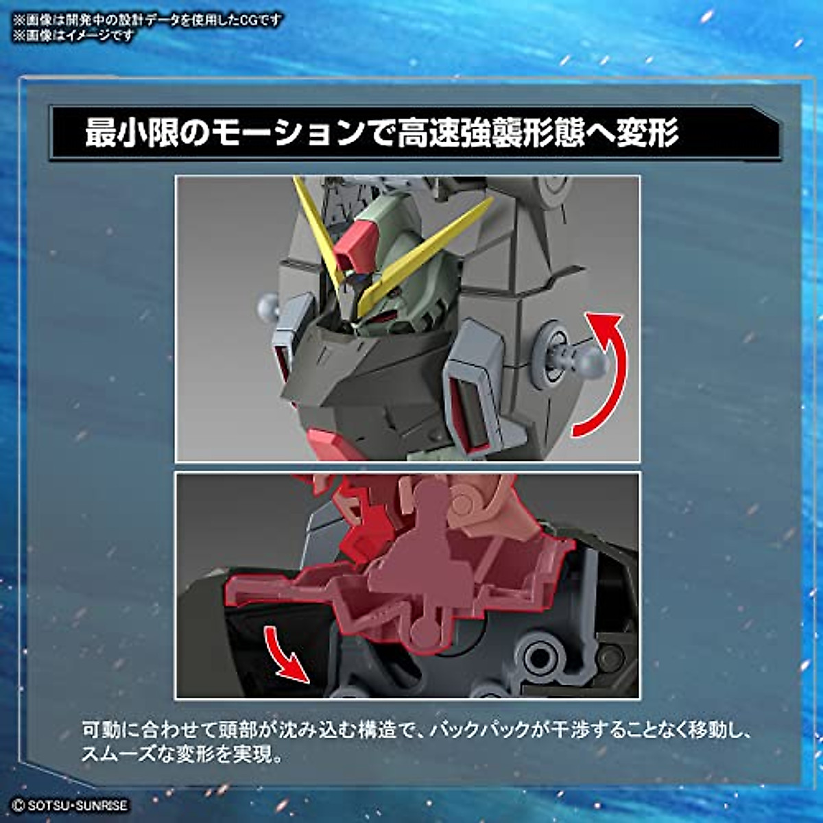 BANDAI Spirits(バンダイ スピリッツ) Full Mechanics Mobile Suit Gundam Seed Fobidun Gundam 1/100 Scale Color Coded Plastic Model
