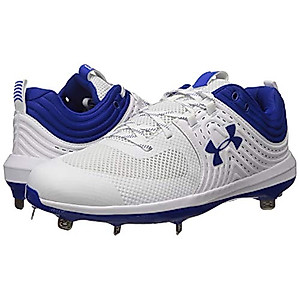 Under Armour Women's UA Glyde ST Softball Cleats 6.5 White