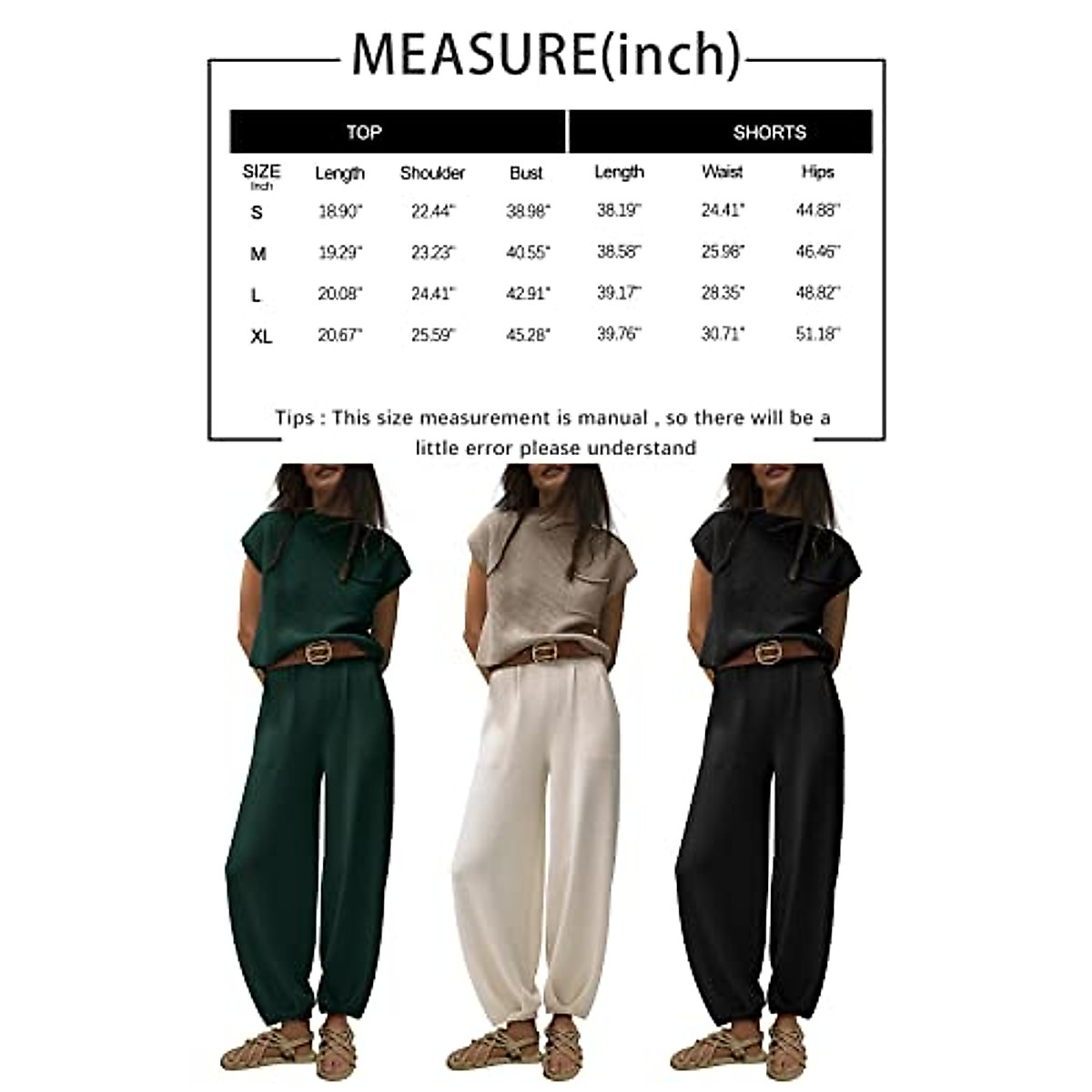 LILLUSORY Womens Fall Fashion 2023 Outfits Clothes Casual Summer Two 2 Piece Matching Lounge Sets Cute Sweatsuits Trendy Airport Outfits Cozy Knit Oversized Sweater Top Loungewear Pants Clothing