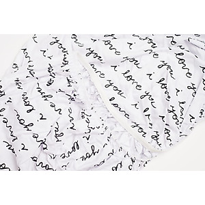 NODNAL CO. Fitted Crib Sheet - 100% Cotton for Baby Girl/Boy Nursery Bedding - Gender Neutral Patterns and Colors - Unisex for Standard Baby or Toddler Crib Mattress (I Love You)