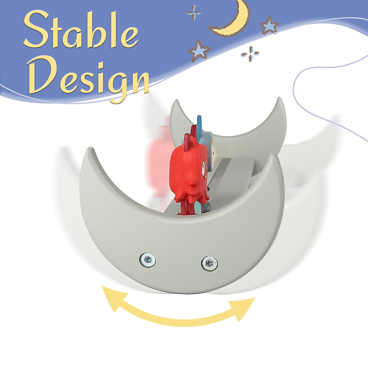 Taladad for Tonie Shelf,Tonies Storage for Creative Tonies Magnetic Wall Shelf for Tonie Figures,Wooden Hanging Shelf for Kids