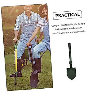 Yardwe 3 Sets Snow Shovel car Tools Automotive Tools auto Tools Garden Digging Shovel Survival Shovel Outside Snow Ice Cleaning Shovel Mud Removal Shovel Home Supplies Foldable Canvas