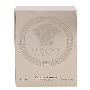 VERSACE Eros Eau de Toilette Spray for Women, 3.4 Ounce