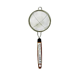 JapanBargain 2459, Japanese Fine Mesh Tea Strainer with Handle Stainless Steel Small Sifter For Drinks, Cocktails, Coffee and Matcha, Made in Japan (2)