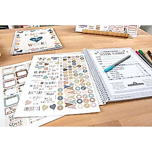 Teacher Created Resources Everyone is Welcome Lesson Planner 8.5 inches X 11 inches