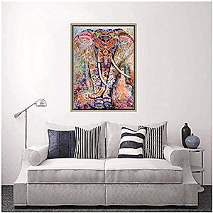 Puzzles for Adults 500 Piece，Elephant Puzzles，Wooden Puzzle，Gift，Finished Size: 20✕15 Inches