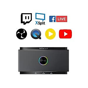 EZCast CatchU Capture Card, Plug and Record Your Mobile Gameplay, Capture and Record Gameplay to USB, 4K60 Pass-Through, 1080p60 UVC Stream, Support Smartphone, Xbox, PS5, Nintendo Switch