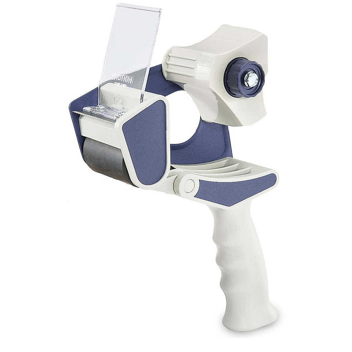 Uline Industrial Plus Shipping Packaging Tape with Top Gun Dispenser, with Two 2 Inches X 55 Yd