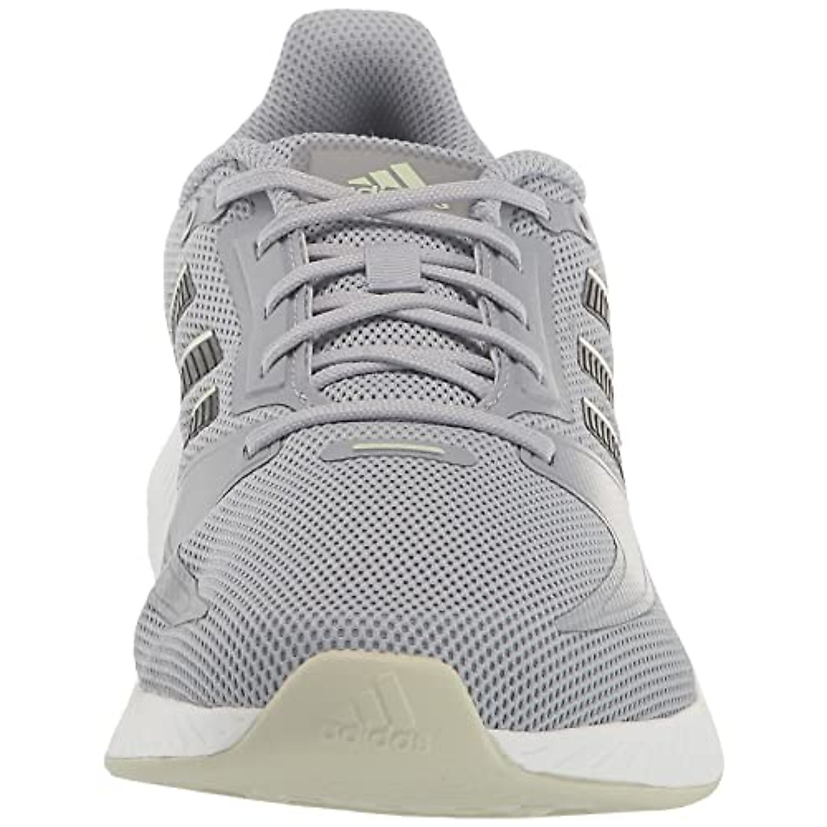 adidas Women's Runfalcon 2.0 Running Shoe, Halo Silver/Black/Linen Green, 8