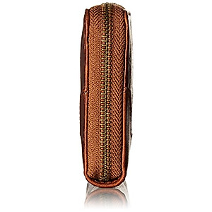 Frye womens Melissa Zip Wallet, Cognac, One Size US