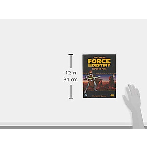 Star Wars Force and Destiny Game Keeping the Peace EXPANSION | Roleplaying Game | Strategy Game For Adults and Kids | Ages 10+ | 2-8 Players | Average Playtime 1 Hour | Made by Fantasy Flight Games