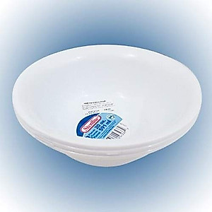 STERILITE Plastic BOWL SET, 3-Pack, White