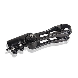 UPANBIKE Bike Stem Adjustable Bicycle Stem 31.8mm 130 Degree 75mm 95mm 130mm Aluminum Alloy Handlebr Riser Extender for MTB Road Bike BMX Mountain Bike