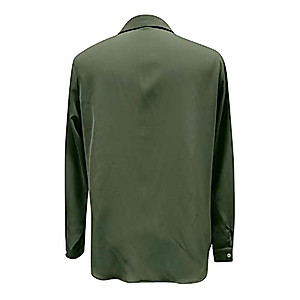 Womens Button Up Shirts UPF 50+ Sun Protection Long Sleeve Lapel Collar Zipper Pocket Blouse Outdoor Cool Fishing Hiking Shirt Free Fly Apparel Women