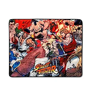Street Fighter II: The World Warrior Plush Throw Blanket | Cozy Sherpa Wrap Covering For Sofa, Bed | Super Soft Lightweight Fleece Blanket | Geeky Home Decor | 45 x 60 Inches