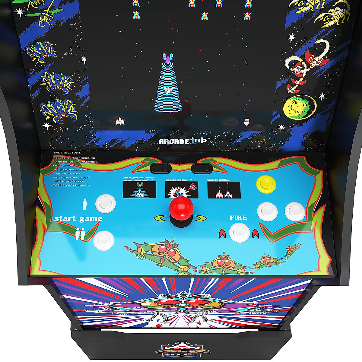 ARCADE1UP Legacy Edition - Galaga 40th Anniversary with Licensed Riser