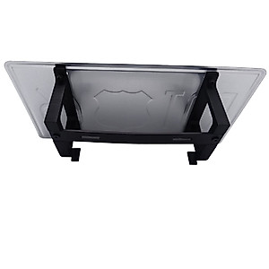 Dasen Lower Grille Front License Plate Mount Bracket Removable Compatible with 2015-2021 Ford Mustang Shelby GT350/GT350R - No Drilling