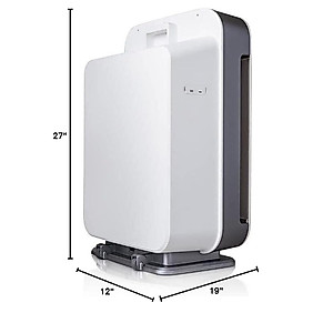 Alen Air Purifier BreatheSmart 75i HEPA w/ Pure Filter for Rooms up to 2600 Sq. Ft. - Perfect for Living Room & Kitchen - Captures Allergens & Dust