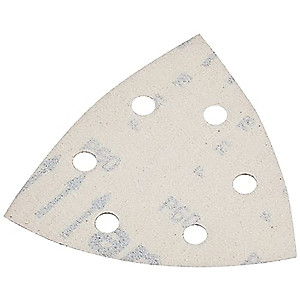 Bosch Home and Garden 2607019488 Sanding Sheet-Set for Delta Sander, Red, 93 mm, Set of 25 Pieces