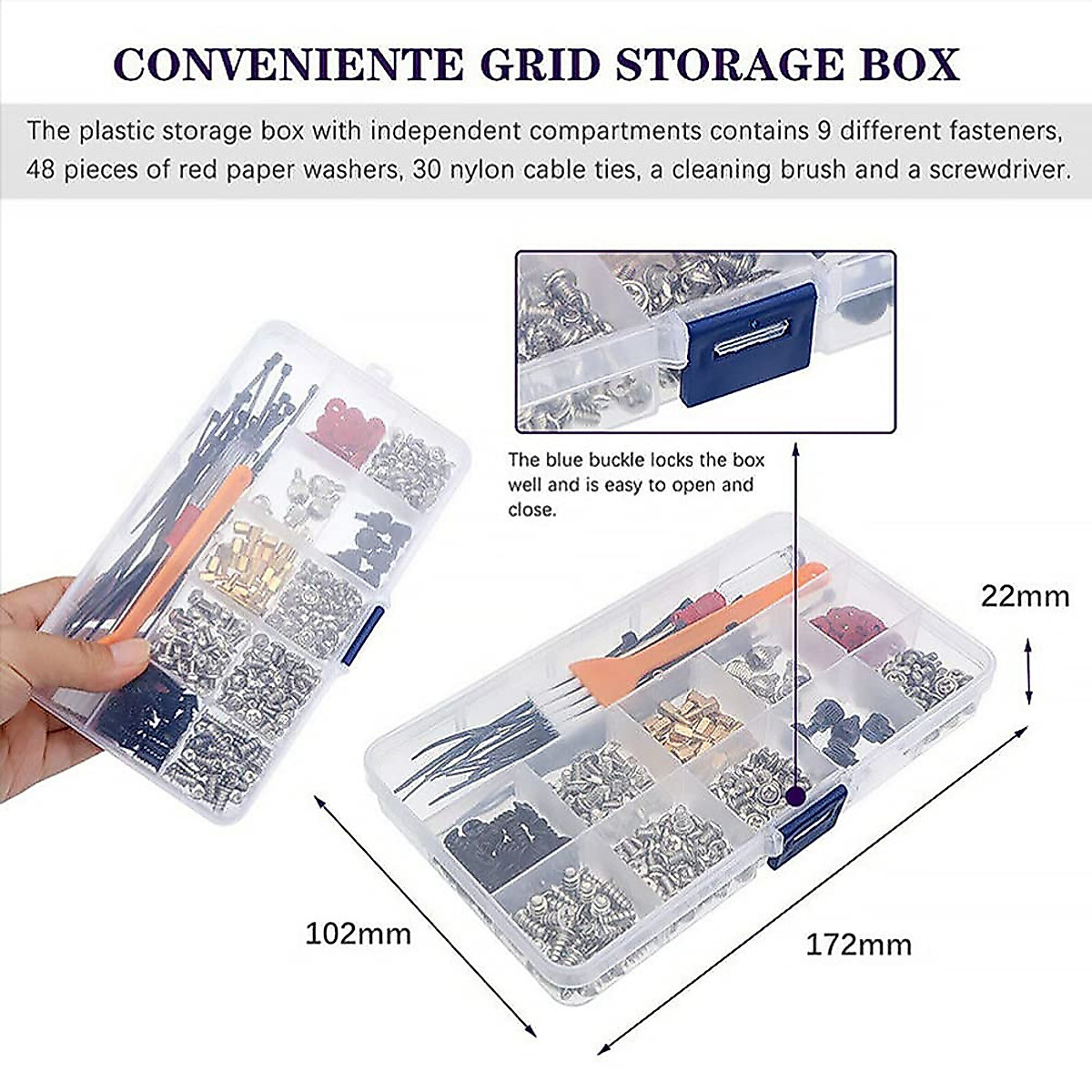 OSALADI 1 Set Computer Screw Tablet Holders Screws for Assembling Computer Tablet Kickstand Computer Case Screw Tablet car Holder Tablet Stand for Desk Screws Kit Steel Screw Group Cable