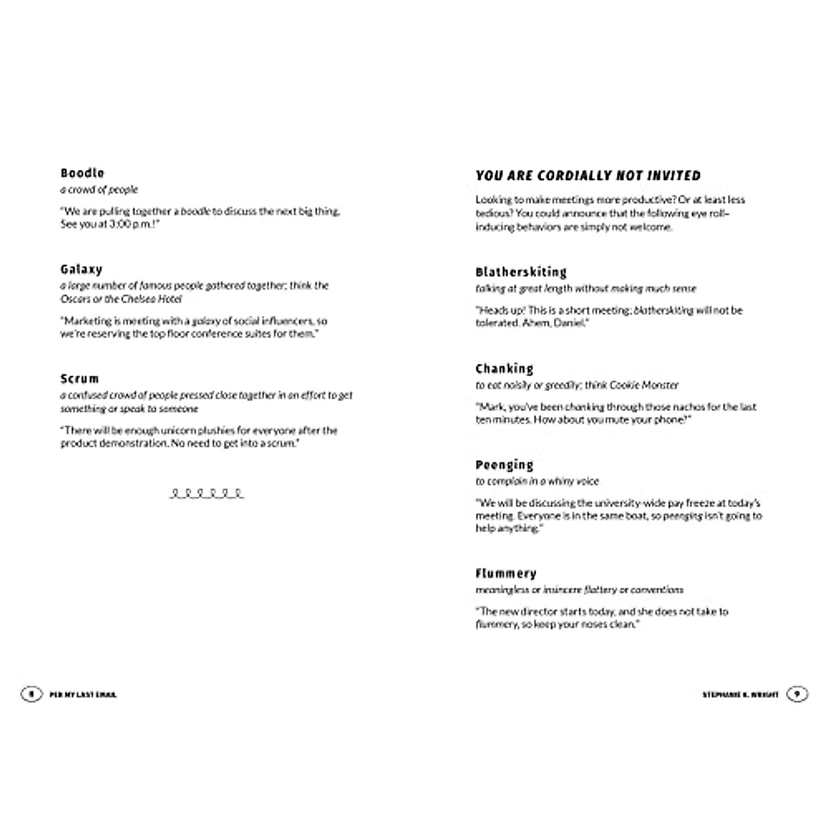 Per My Last Email: Witty, Wicked, and Wonderfully Weird Workplace Words and Phrases