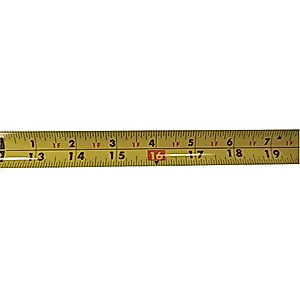 Komelon 16 Foot Double Riveted Power Retracting Tape Measure with Belt Clip