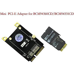 Shaluoman Mini PCI-E Adapter for BCM94360CD/BCM94331CD
