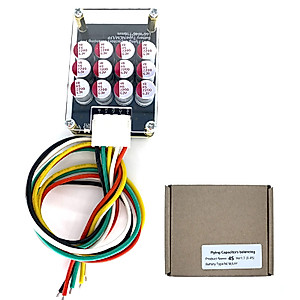3S 4S 5A Active Equalizer Whole Group Balancer Lifepo4 Lipo Lto Lithium Active Battery Energy Transfer Equalization Capacitor + Protective Case