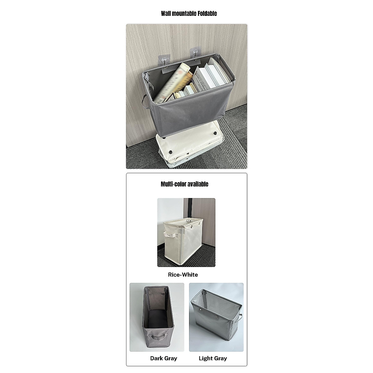 Under Desk Storage Basket For Work ,Mobile Rolling Cart ,Multipurpose Organizer, Storage Basket with Caster Wheels for Home Office School