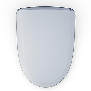 TOTO SW4734AT40#01 WASHLET+ Electronic Bidet Toilet Seat, Elongated, Cotton White