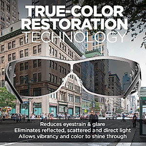 Verdster Sunglasses for Women - Oversized Womens Sunglasses - Ladies Trendy Sun Glasses Wraparound Non Polarized Sunnies – Large Y2K Shield Shades - Cosmo Black