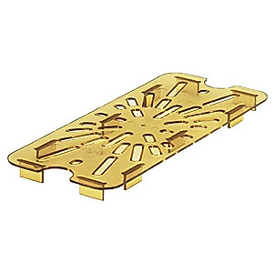 Cambro 30HPD150 Amber Drain Shelf for 1/3 Size H-Pan