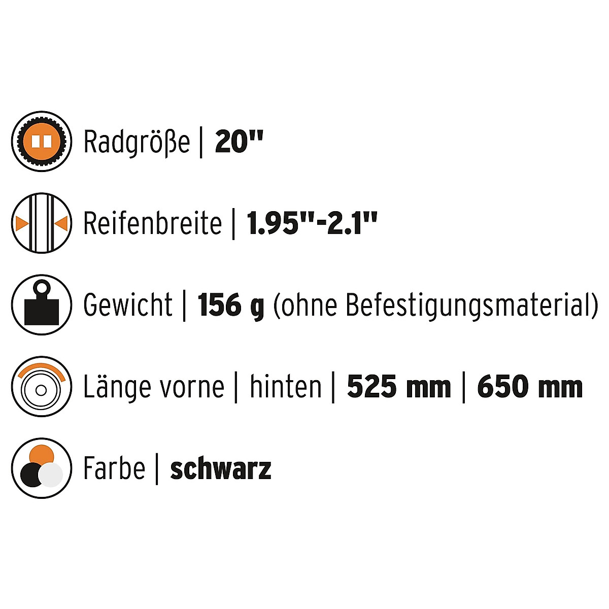 SKS Velo 55 Fender, 20 Inch, Black