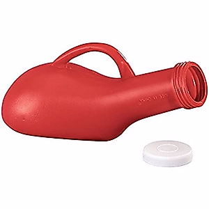 Trenton Gifts Portable Urinal - Convenient Travel Toilet for Camping, Spill-Proof Urine Bottle for Men, Women and Seniors, Ideal for Camping Potty Needs, Durable Camp Toilet