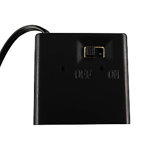 VG_S 1 pc. of New 9V Battery Holder Box Case Wire Lead ON/Off Switch Cover On Off Switch Cap Lead Wires+ DC 2.1mm Plug