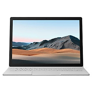 Microsoft Surface Book 3, 15" Commercial Detachable Laptop, Intel Core i7-1065G7 32GB RAM LPDDR4X, 512GB SSD, NVIDIA GeForce GTX 160 - 6GB, Windows 10 Pro - Platinum (Renewed)
