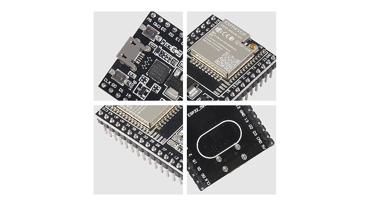 Aitrip 6-Pack ESP32-DevKitC Boards for Arduino and IoT Projects